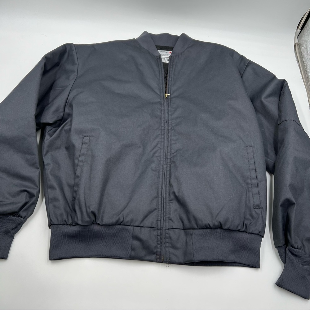 Aramark Quilt Lined Industrial Work Bomber Jacket. Si… - Gem